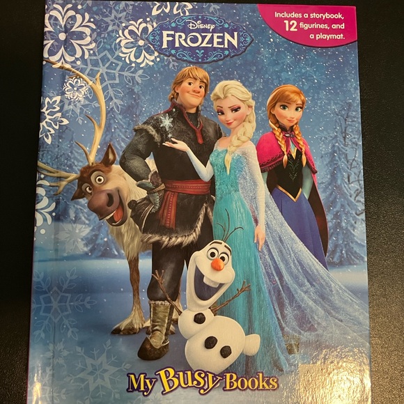 Disney | Toys | Disney My Busy Books Frozen Action Figures Playset ...
